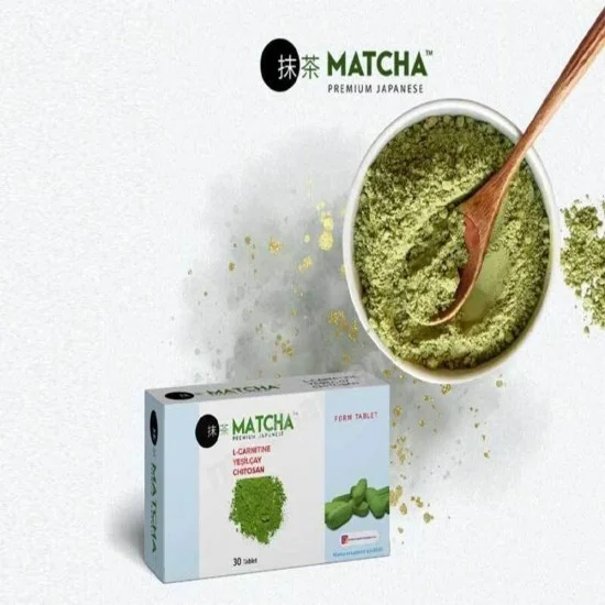 Turk Attar, Premium Japanese Matcha L-Carnitine Tablets, Natural Weight Loss and Metabolism ...